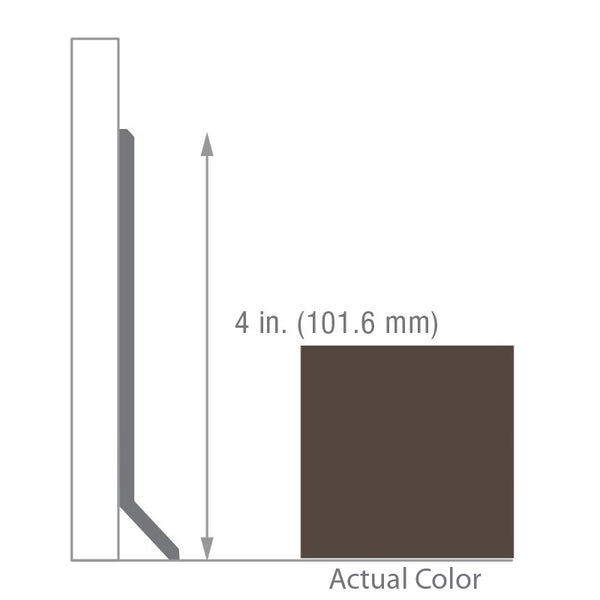 Armstrong Commercial - 4 in. Rubber Coved Wall Base Rolls - Buffalo Hi ...