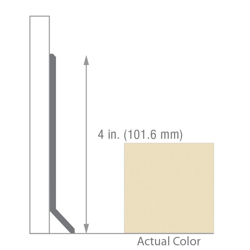 Armstrong Commercial - 4 in. Rubber Coved Wall Base Sticks - Classic I ...