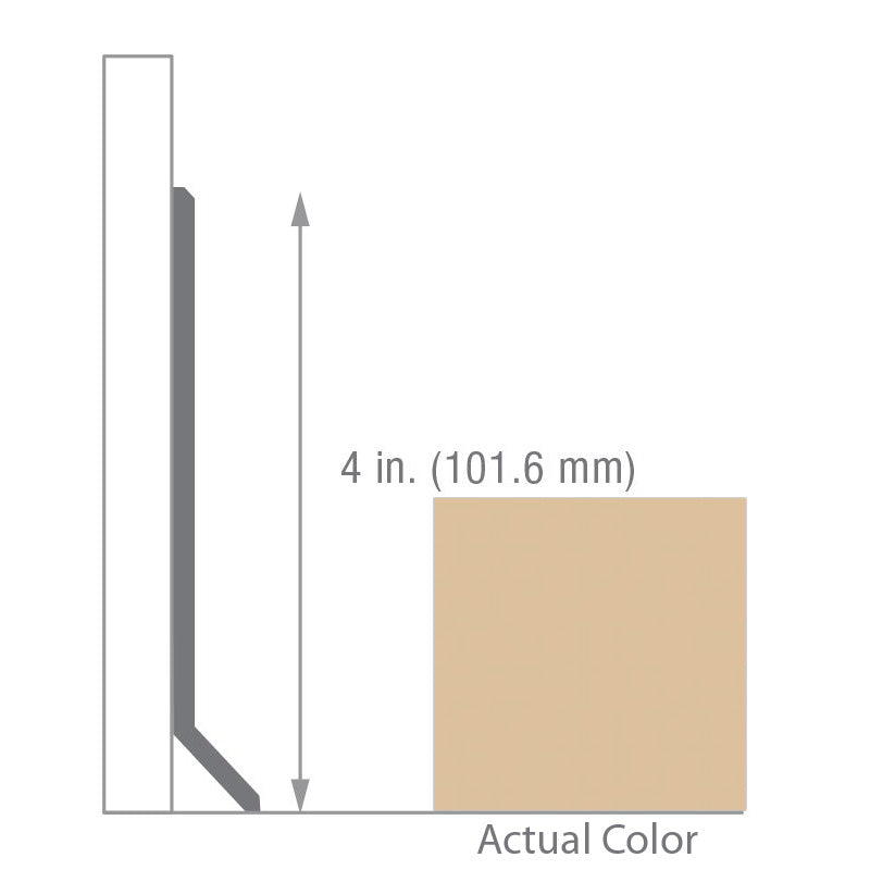Armstrong Commercial - 4 in. Rubber Coved Wall Base Rolls - Essential ...
