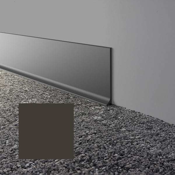 Mohawk - Elemental Edges - 6 in. x 48 in. Cove Rubber Wall Base - Blac ...