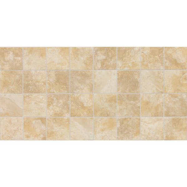 Daltile - Continental Slate - 3 in. x 3 in. - Glazed Ceramic Mosaic ...