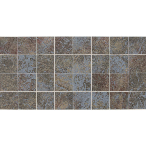 Daltile - Continental Slate - 3 in. x 3 in. - Glazed Ceramic Mosaic ...