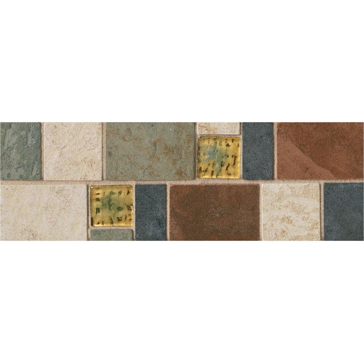 Daltile - Continental Slate - 4 in. x 12 in. - Porcelain Tile Decorati ...