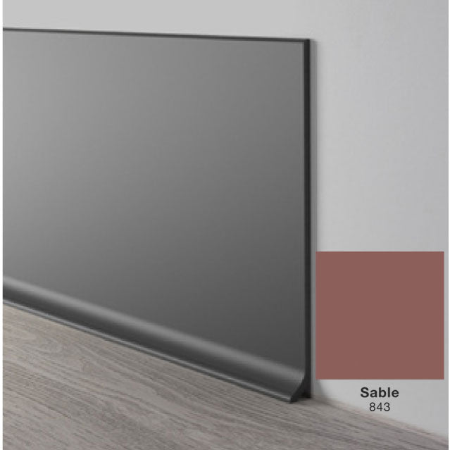 Mohawk - Elemental Edges - 4.5 in. Crisp Edge Architectural Rubber Wal ...