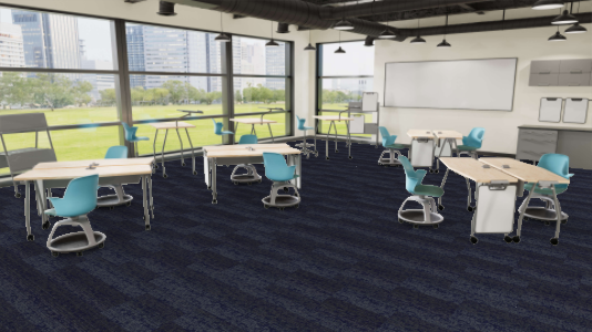 Mohawk - Rise Up - 24 in. x 24 in. - Commercial Carpet Tile - Washingt ...