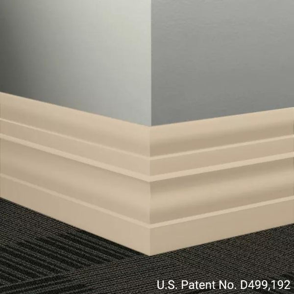 Johnsonite Commercial - 6 in. Rubber Wall Base - Millwork Attache Silk ...