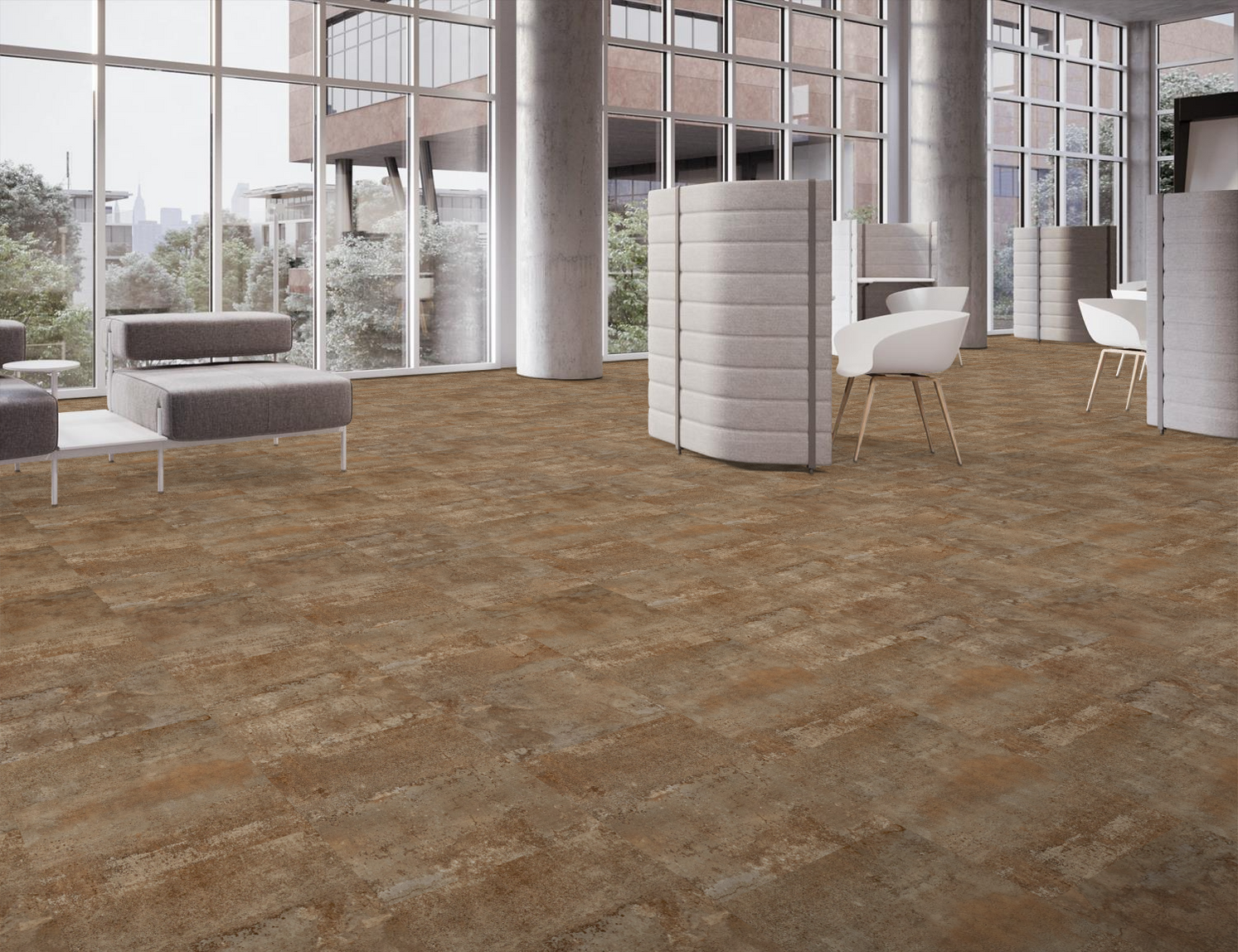 Tarkett - Event+ Stone - Urban Stone - 18" x 18" - Luxury Vinyl Tile ...