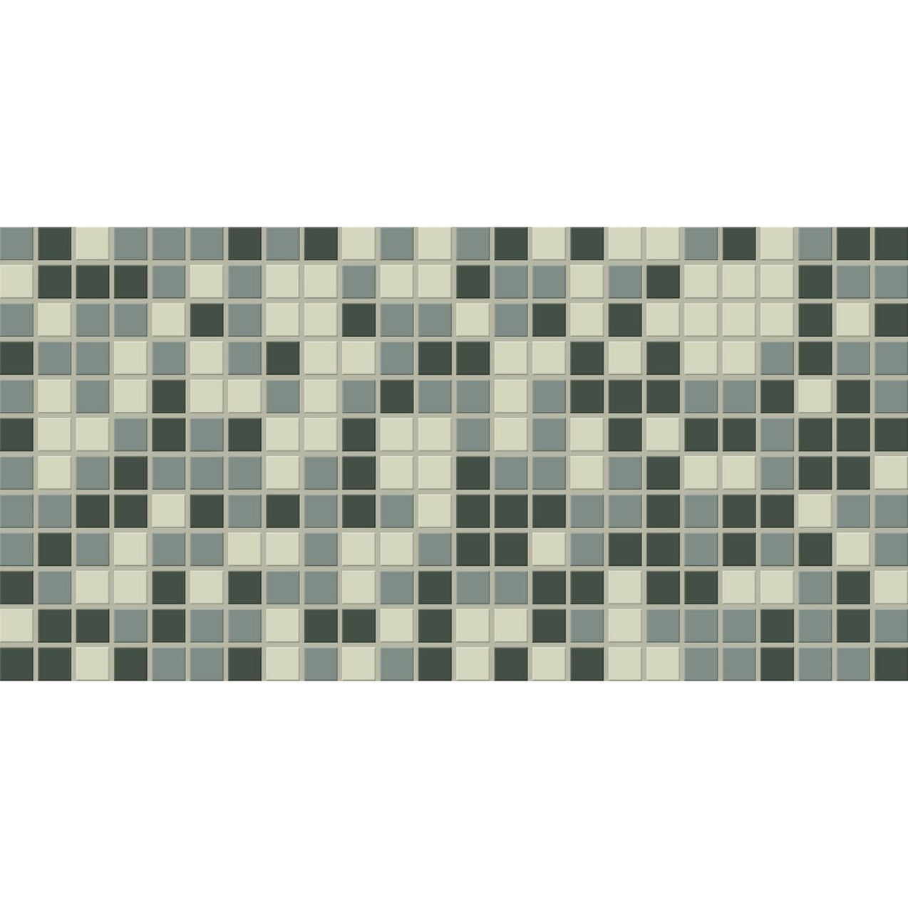 Daltile - Keystones - 1" x 1" Straight Joint - Porcelain Tile Mosaic ...